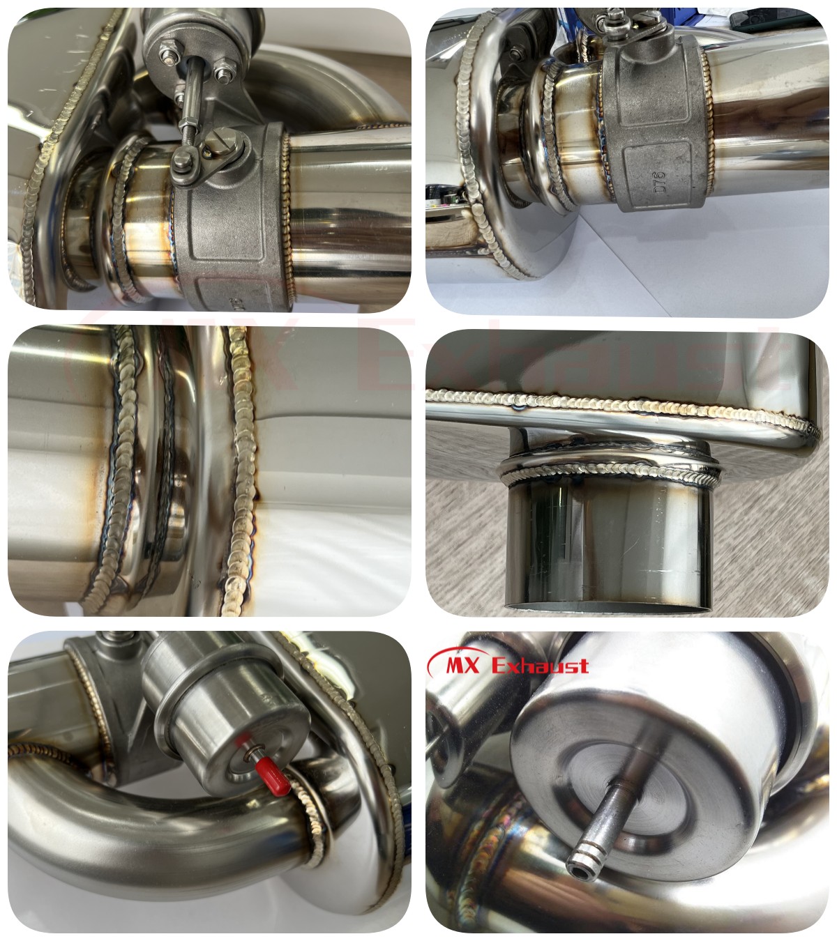 Performance Single Electric Valve Exhaust Valvetronic Muffler with ...